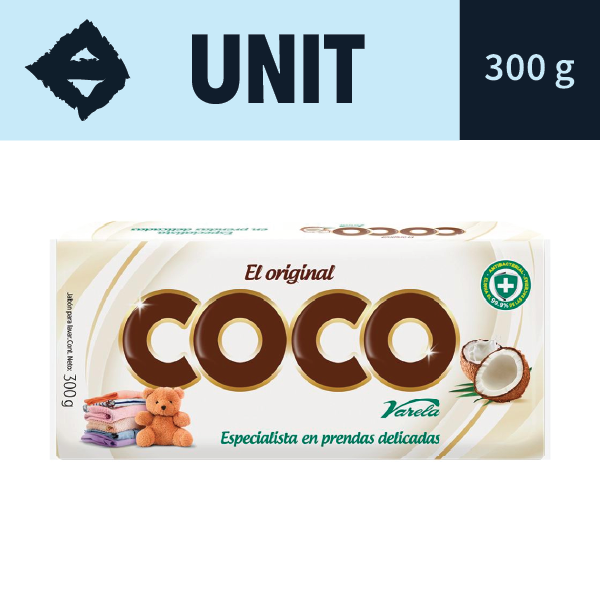 Coco Varela Laundry Soap Bar (300g) – Mestizos Latin Shop